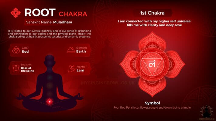 All about the Root Chakra - Explanations, Advice